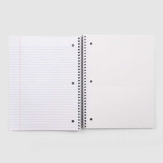 3 Pk Spiral Notebook, College Ruled - Multicolor - Yoobi