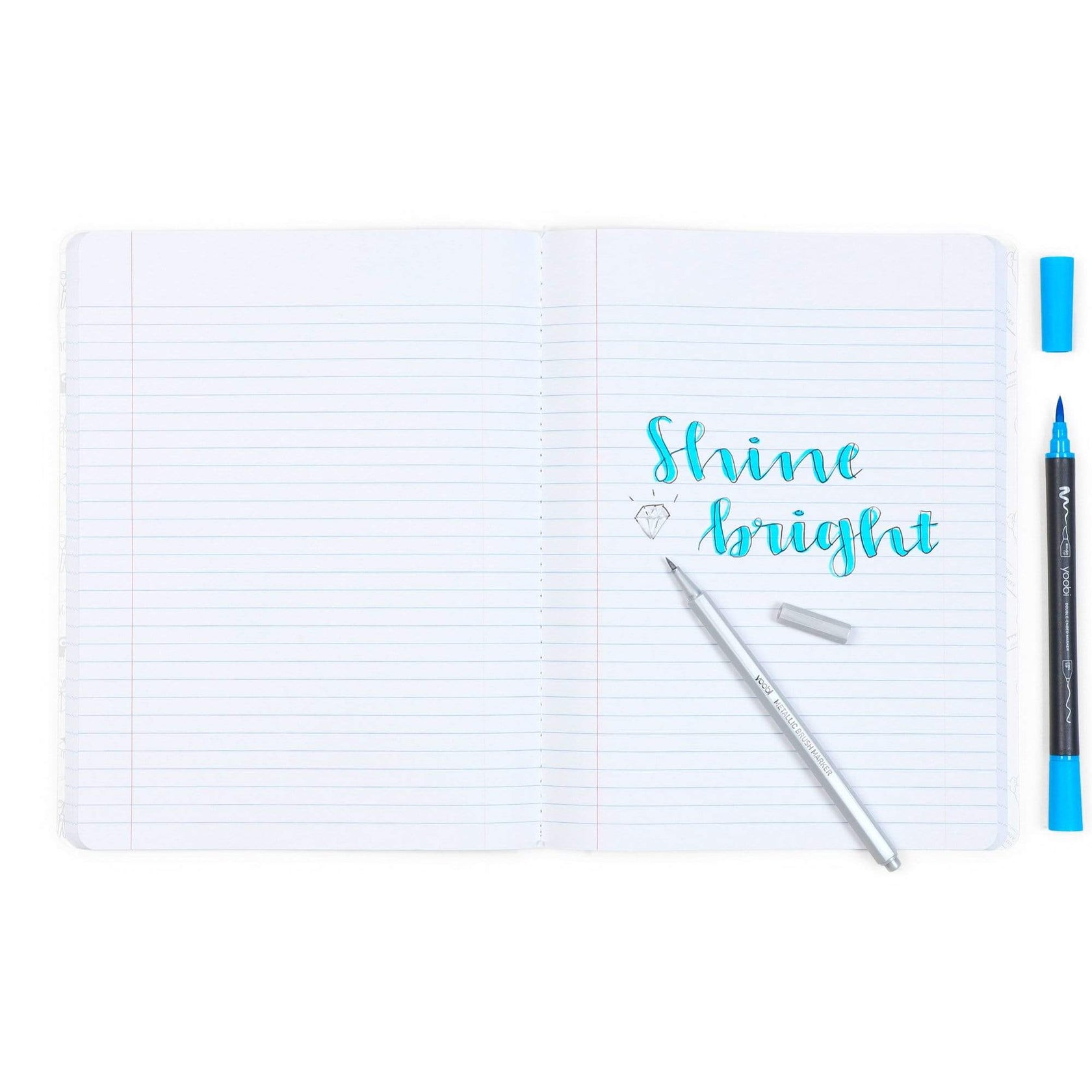 Colorful 3-Pack Composition Books, College-ruled – Yoobi