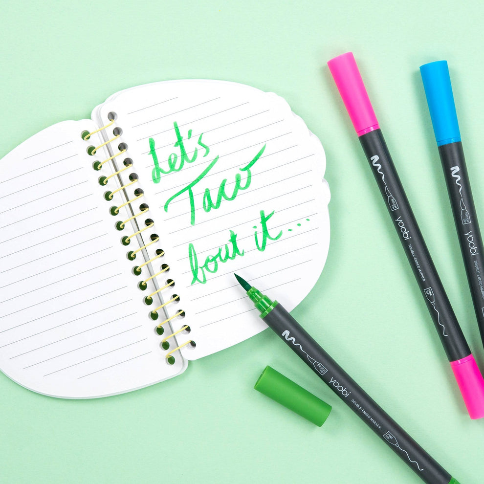 4 Pack Mini Puffy Notebooks, Taco, Rainbow, Heart, Boba – Yoobi