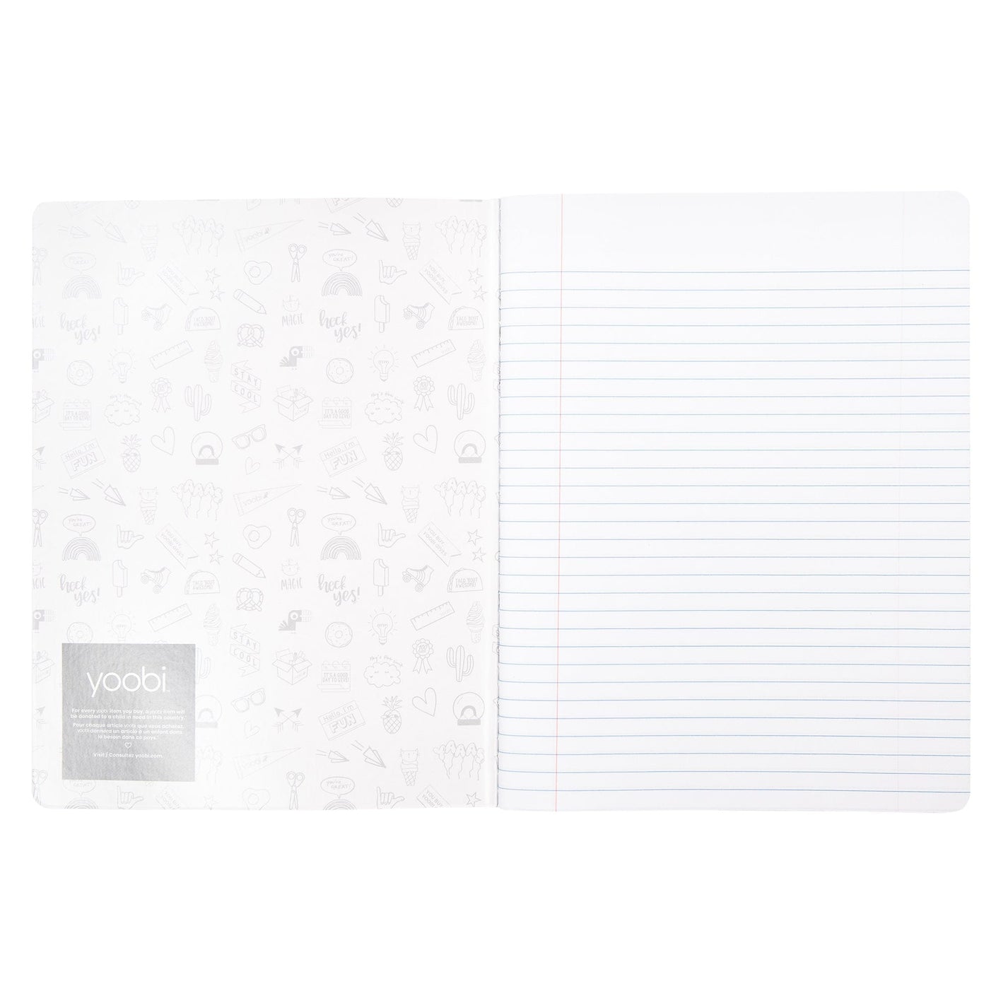 Yoobi Composition Book - Mint Twinkle
