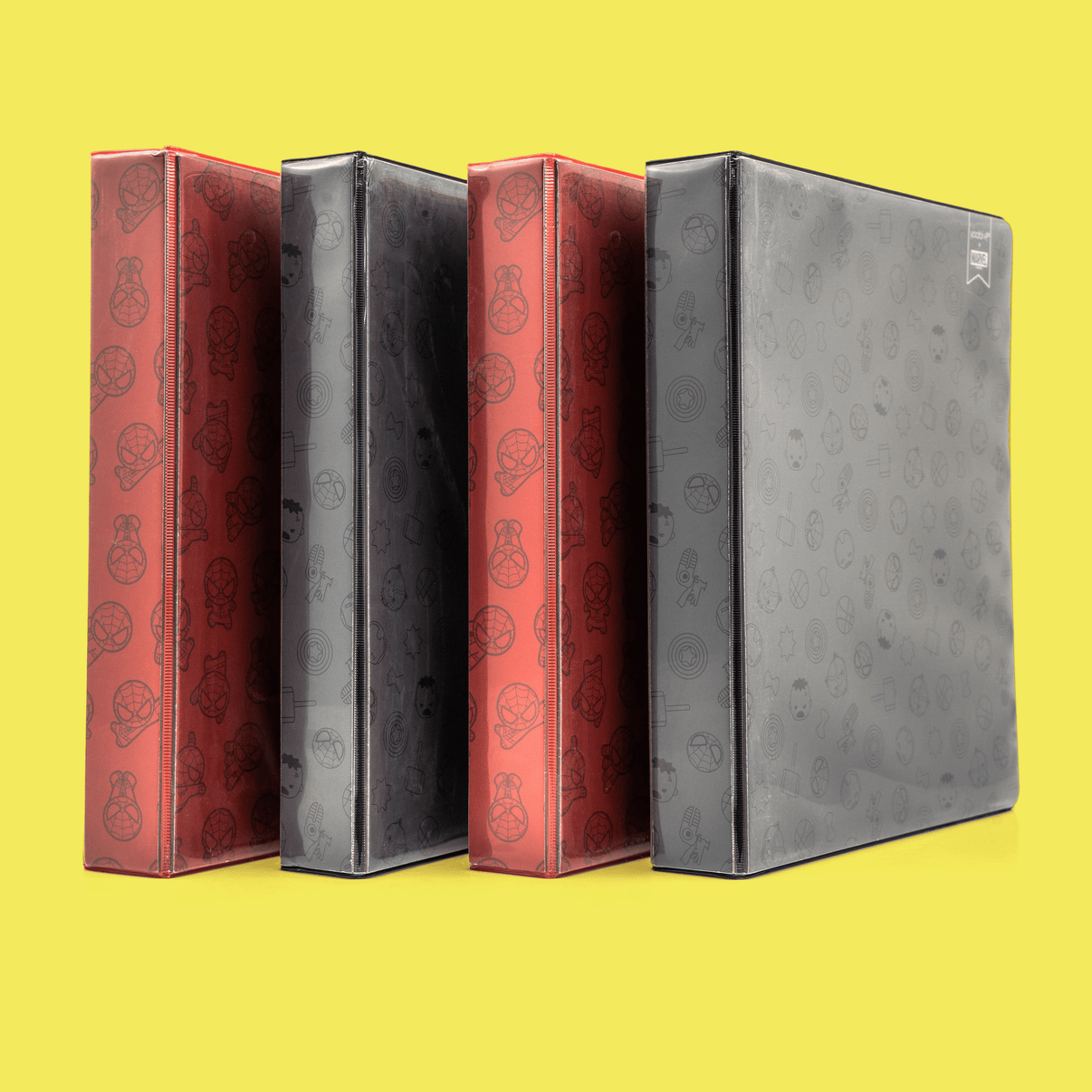Yoobi x Marvel Avengers Icons 1" Binder Set, 4 Pack