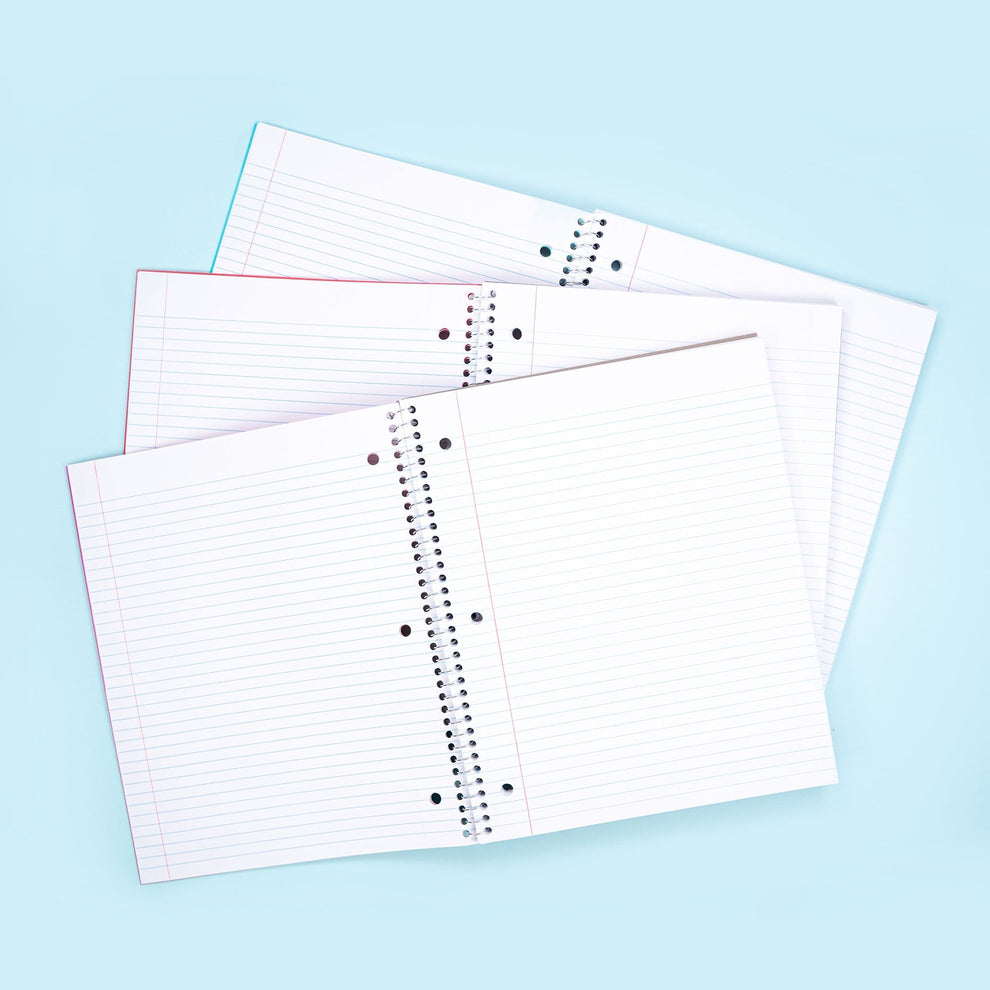 Spiral Notebook, 6 Pack – Yoobi