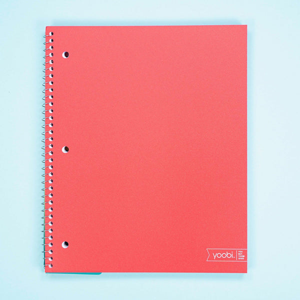 Spiral Notebook, 6 Pack – Yoobi